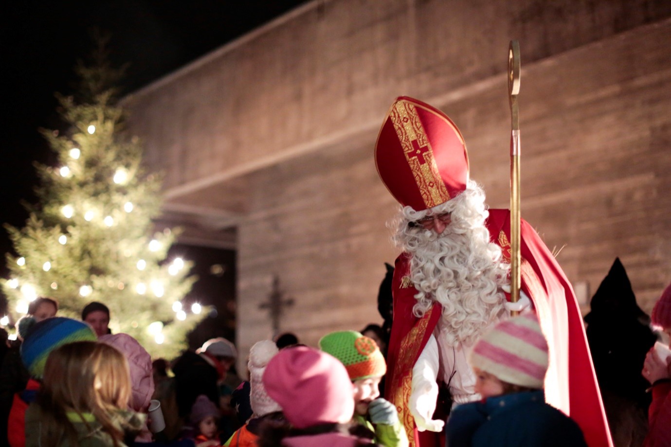 Samichlaus im Karussell